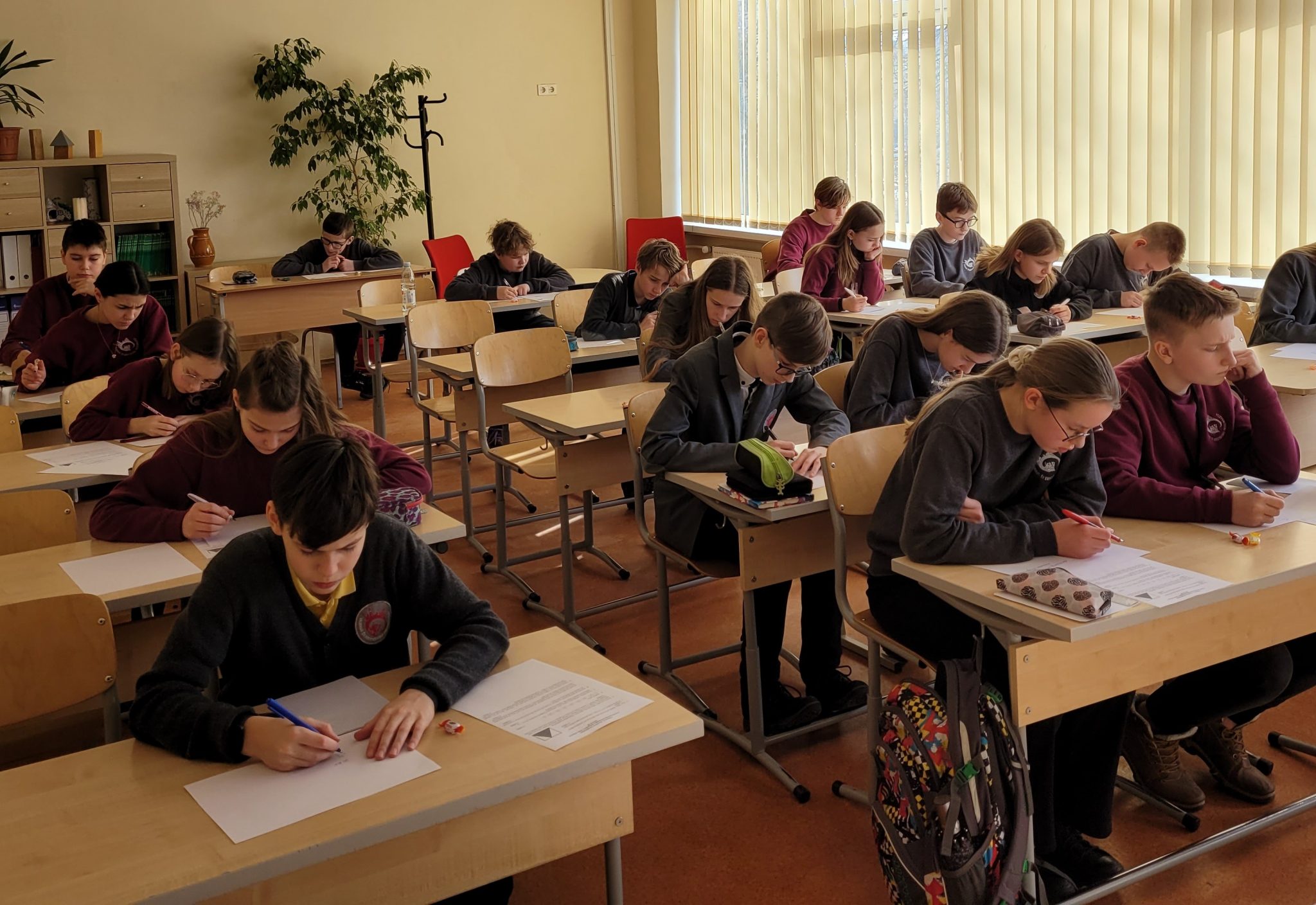 5-8 klasių mokinių matematikos olimpiada - Vilniaus šv. Kristoforo progimnazija